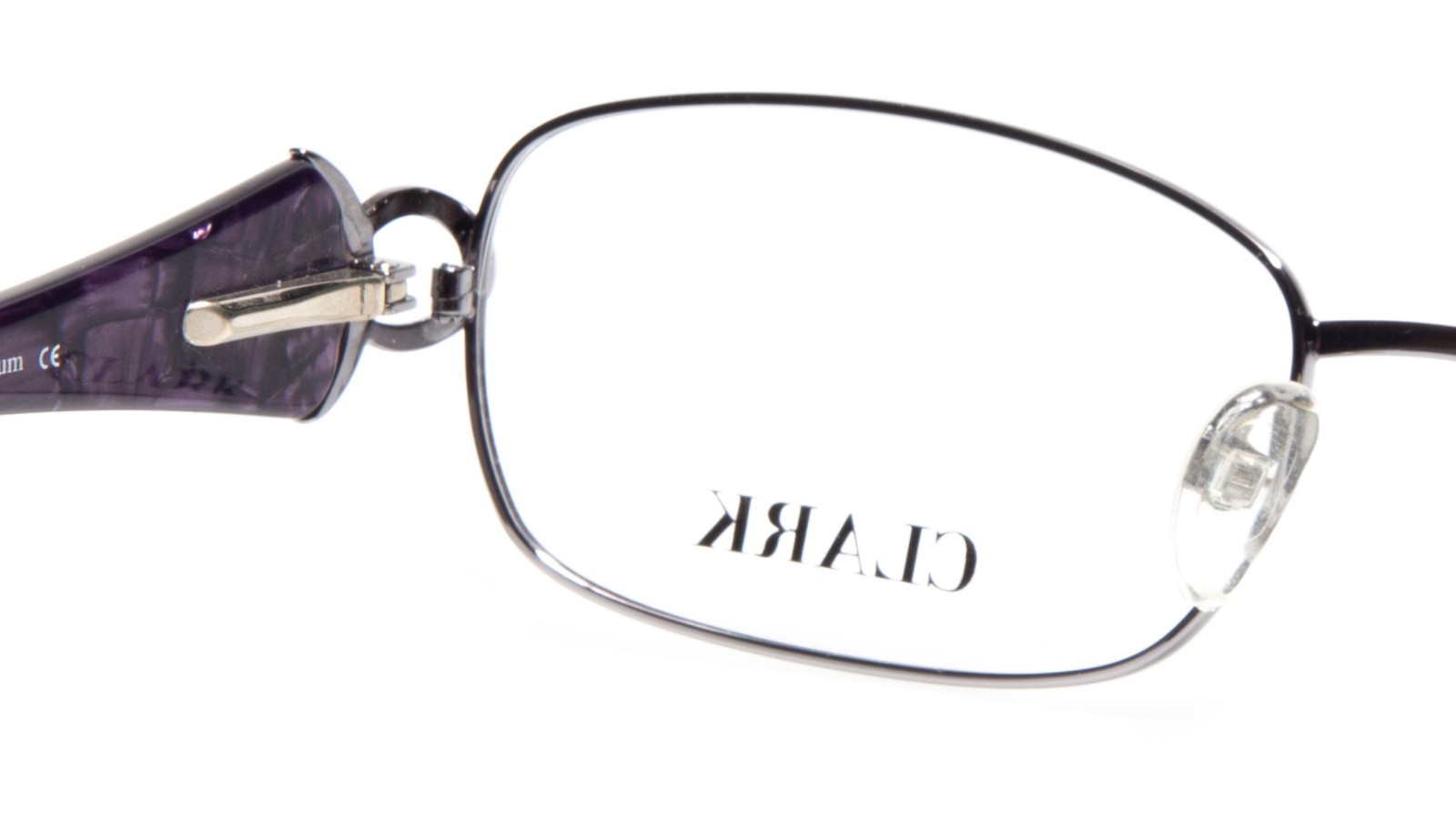 CLARK TREVI COLISEUM K773 C1 SILVER EYEGLASSES FRAME 54-19-140 B33mm ...