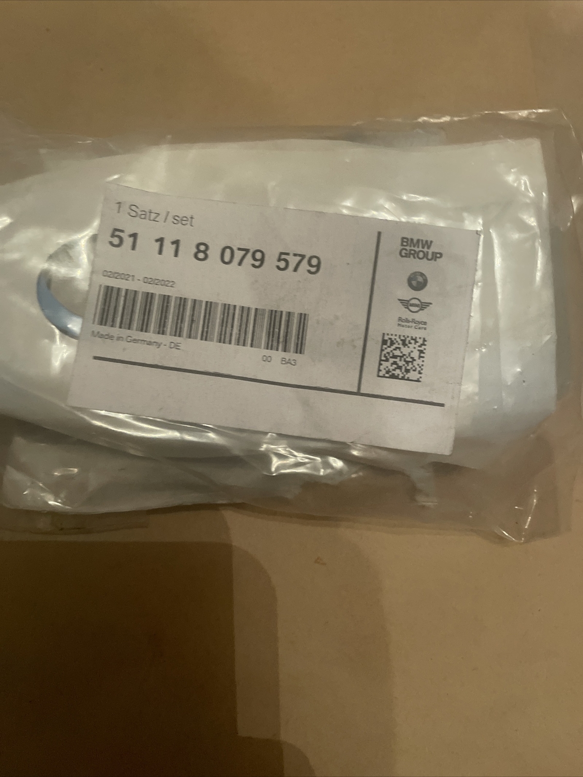 BMW 1 Series F20 & F21 M Sport Set of PMA Brackets Genuine 51118079579 ...