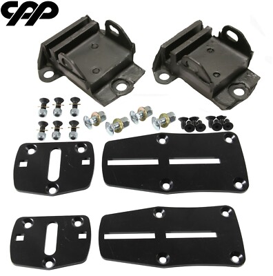 CPP NEW LS ENGINE ADAPTER BRACKET KITS PRO TOURING CHEVY MOUNTS ...