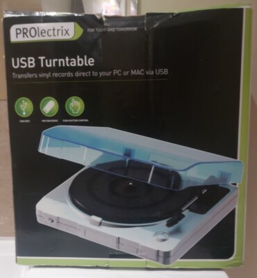 USB Turntable - PROlectrix (Transfer Vinyl to PC). Great Condition FREE ...