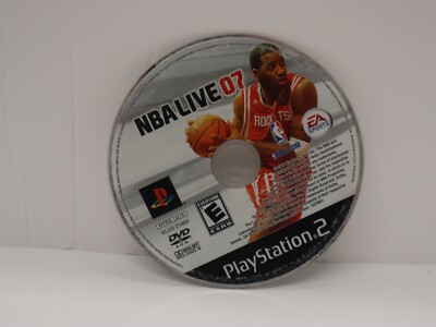 NBA Live 2007 (PS2, 2006) Disc Only 14633152388| eBay