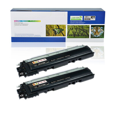 2PK TN210 Black Toner Cartridge for Brother TN210BK MFC-9325CW MFC ...