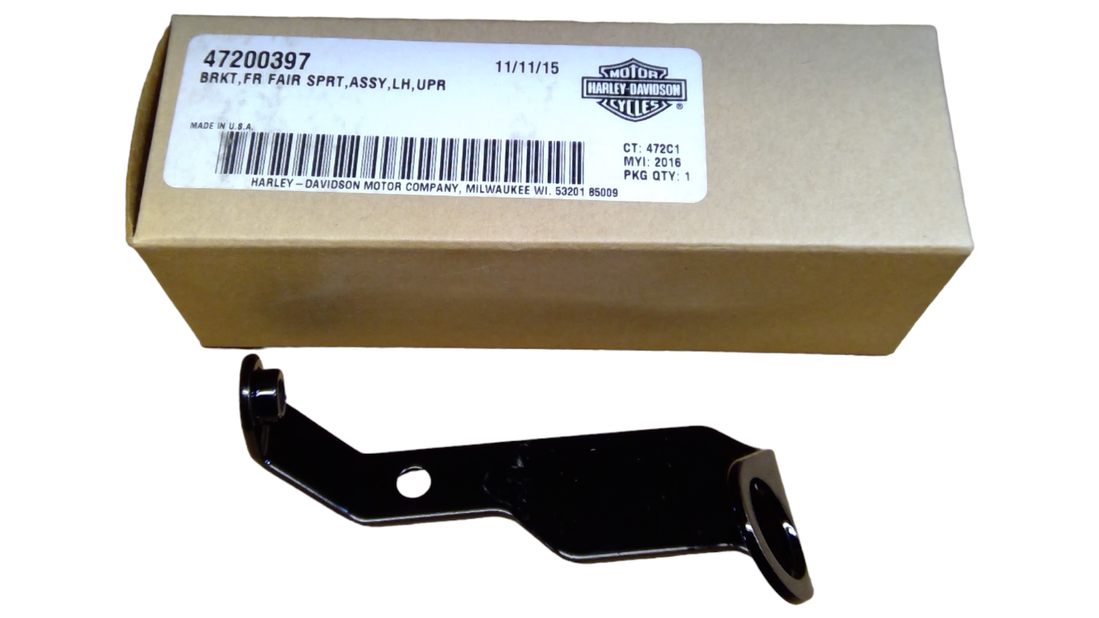 NOS Fits Harley-Davidson Brkt Fr Fair Sprt Assembly Lh U Part ...