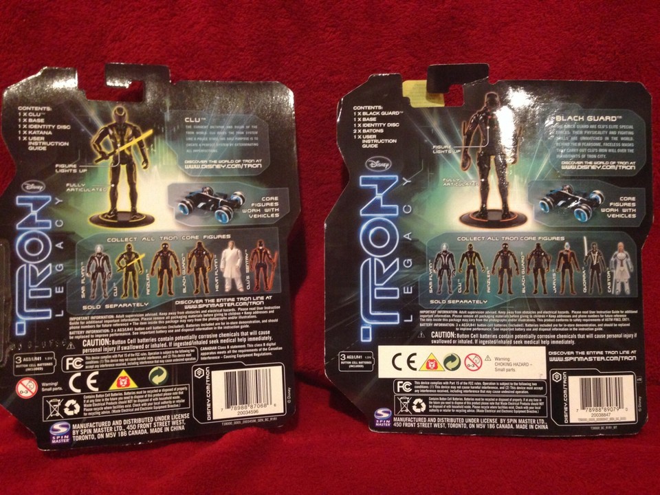 Tron Legacy Action Figures Set of 5 Figures BRAND NEW Factory Sealed | eBay