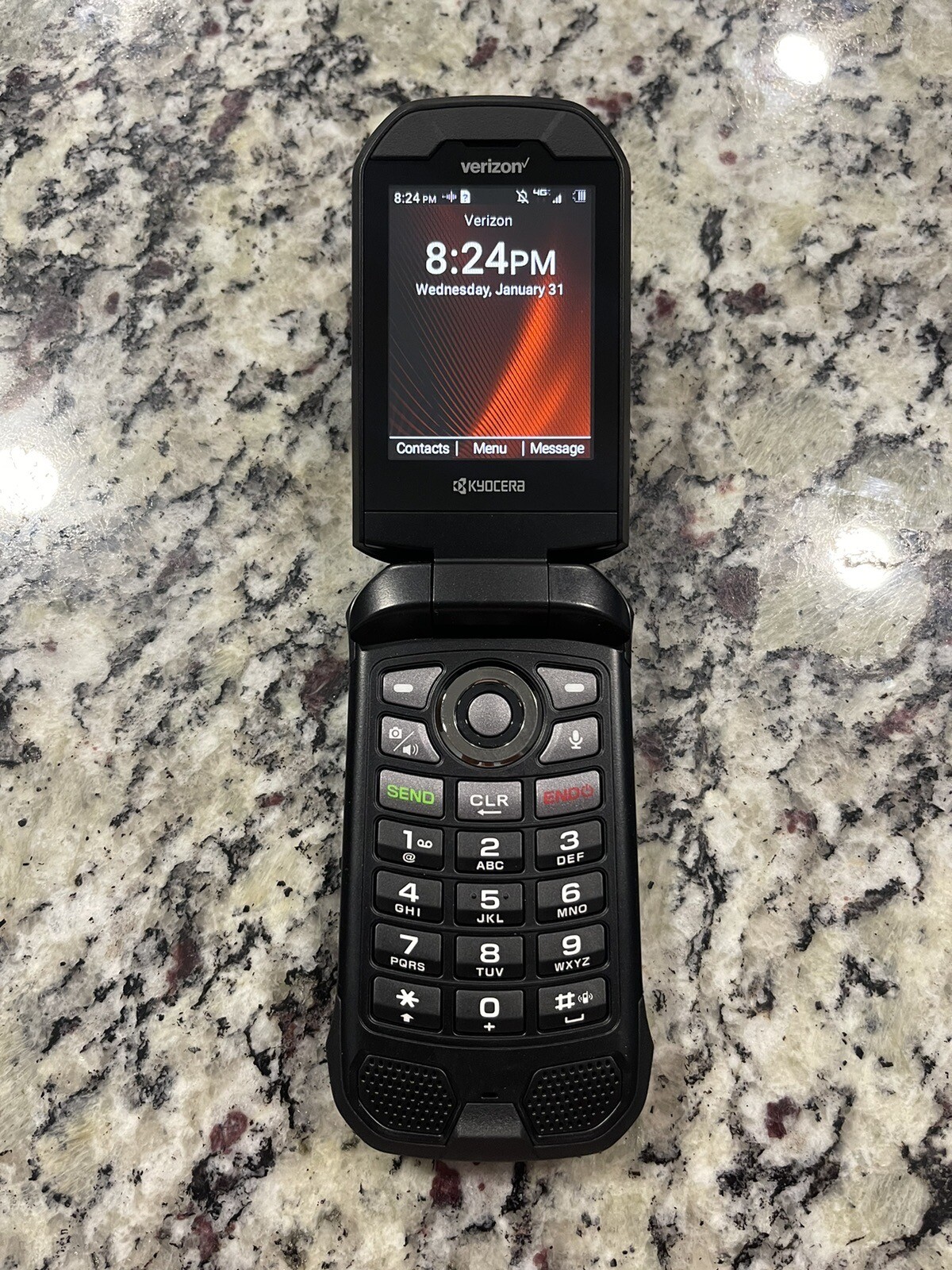Kyocera DuraXV Extreme E4810 Verizon 16GB Rugged Flip Cell Phone 4G LTE ...