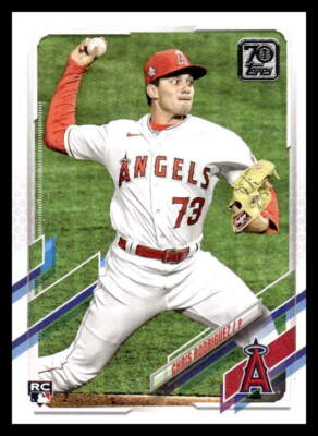 2021 Topps Update Chris Rodriguez #30 Los Angeles Angels Baseball Card ...