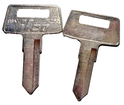 2 KAWASAKI MOTOR CYCLE KEY BLANKS # X255 ILCO | eBay