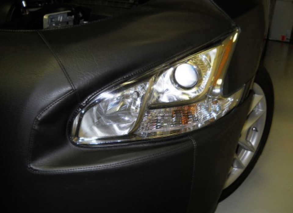 2009-2014 Lebra Nissan Maxima Front End Mask Cover Bra Fits Nissan ...