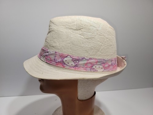 Hello Kitty Fedora Hat made by Sanrio- Size M/L - Gem