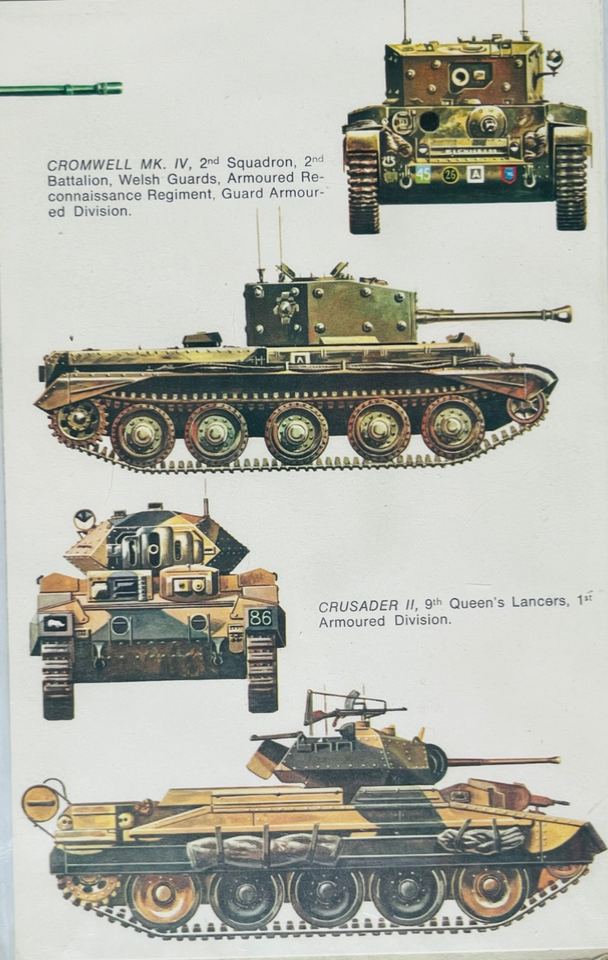 ESCI Decals : 1:35 scale GB Tanks : Cromwell, Crusader, etc. New ...