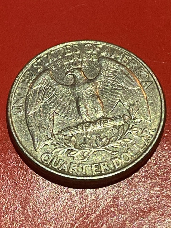 1996-D Washington Quarter Off-Center Strike Error Coin | eBay