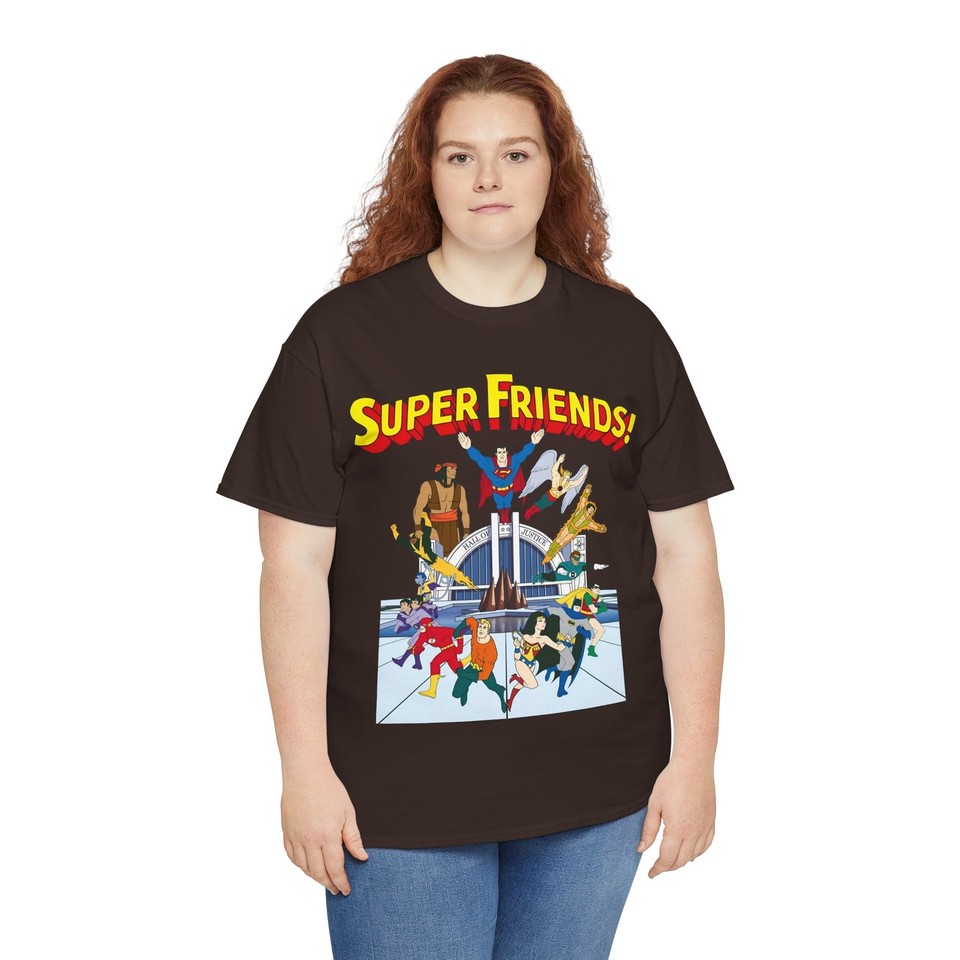 Super Friends T-Shirt - DC Hanna-Barbera - Superman, Wonder Woman ...