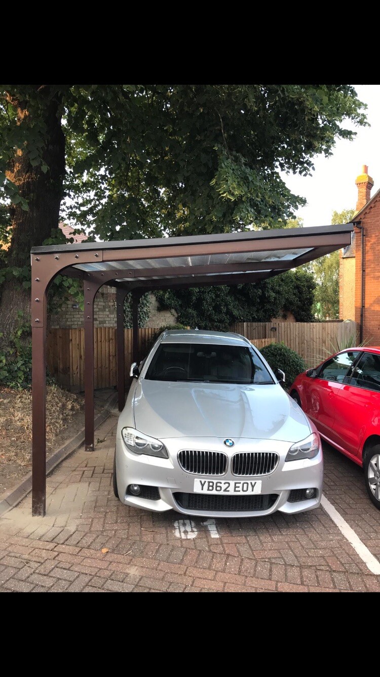 Cantilever Carport Canopy System Fitted 6m X 2.5m | eBay UK