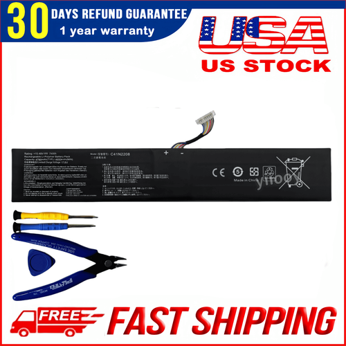 New 74Wh C41N2208 Expand Battery For Asus ROG Ally RC71L Gaming ...
