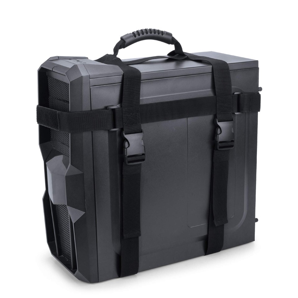 Trunab PC Tower Carrying Strap with Rubber Handle Desktop Carrying Case ...