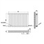Oval Column Flat Panel Radiator Horizontal Vertical Design Central ...