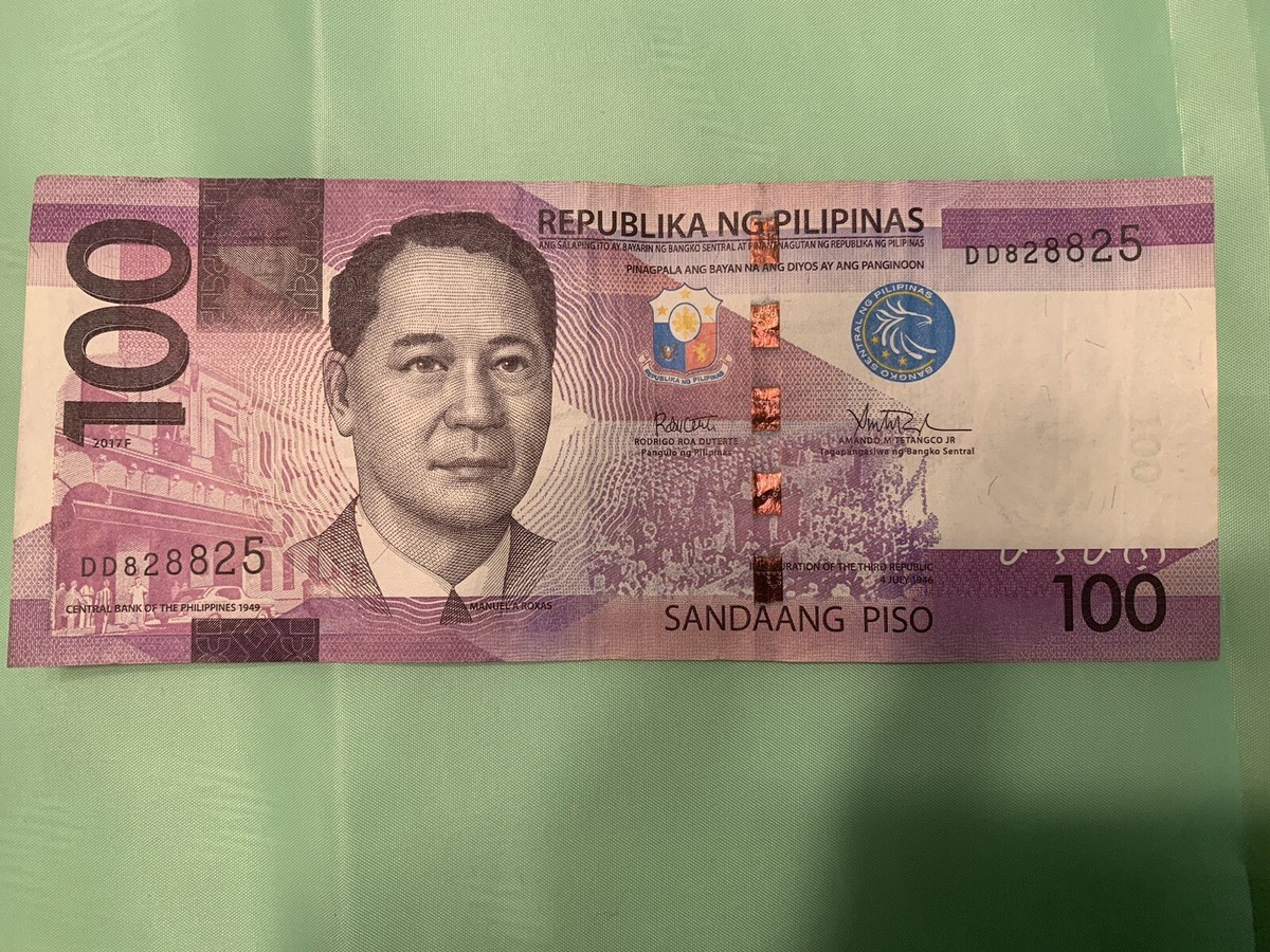 100 Philippine Peso Bill