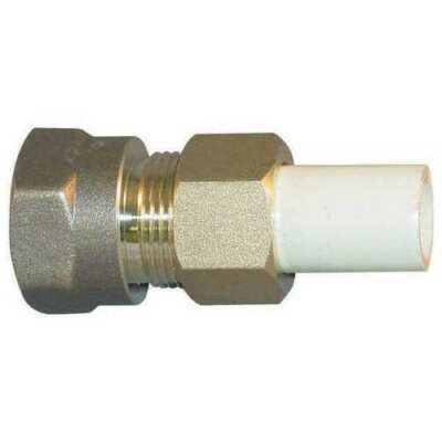 SPEARS TUF-0750-GD 3/4" MNPT x CTS Hub CPVC Brass Transition Female ...