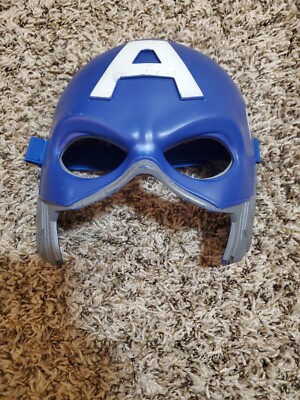 Hasbro Marvel MCU Captain America Steve Rodgers Costume Face Mask Gift ...