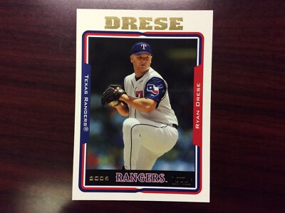 2005 Topps #399 Ryan Drese Texas Rangers | eBay