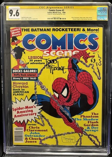 Comics Scene 2 News Ed. CGC SS McFarlane 1st Brock As Venom Prior ASM ...