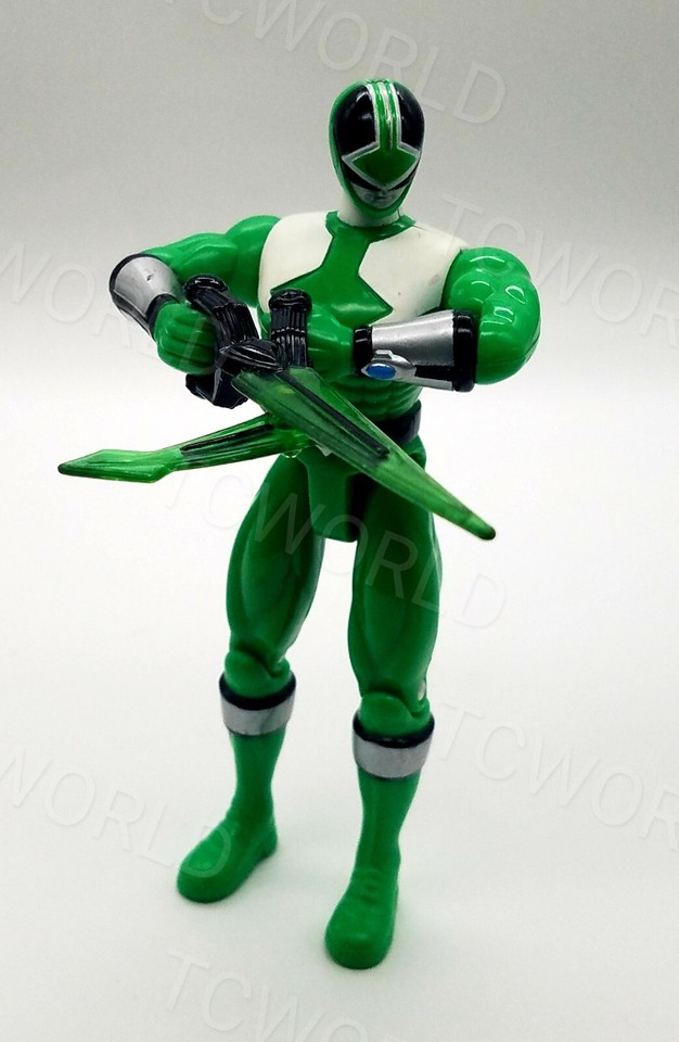 Power Rangers Time Force TF Fighter "Green Time Force Ranger" (Complete ...