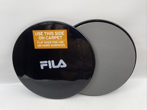 FILA Accessories Gliding Core Disc Sliders Dual Sided for Hard Flooring ...
