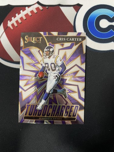 2021 Select Football Turbocharged Chris Carter Minnesota Vikings TUR-12 ...