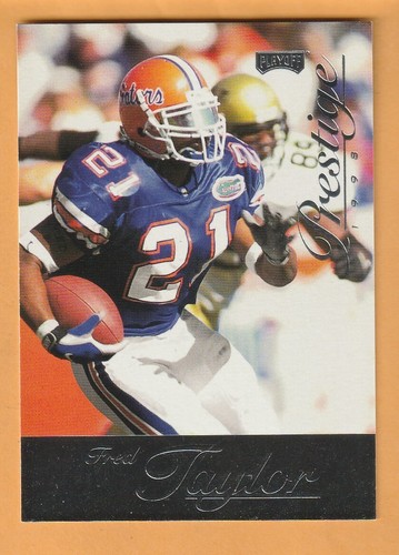 Fred Taylor Florida Gators 1998 Playoff Prestige Retail #170 RC Rookie ...