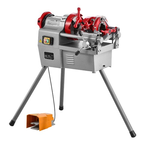 Uimoso Electric Pipe Threader Machine 750W Threading Cutter for 1/2" to ...