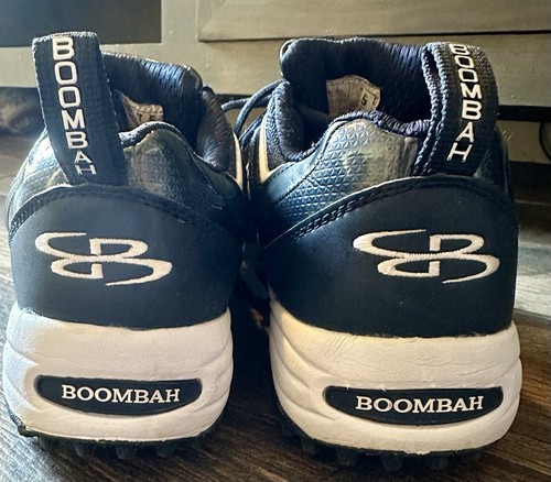 Boombah Baseball Softball Cleats USA Shoes Black White Size 7.5 Mens ...