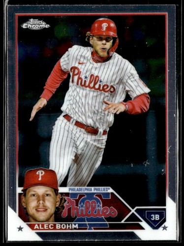 2023 Topps Chrome Alec Bohm Philadelphia Phillies #105 | eBay