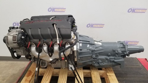 6.0 LS2 ENGINE WITH REMAN 4L60E AUTO TRANSMISSION 2005 C6 CORVETTE ...