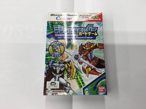 Wonderswan Digital Monster Card Game w/ Box & Manual, Cleaned, Used | eBay