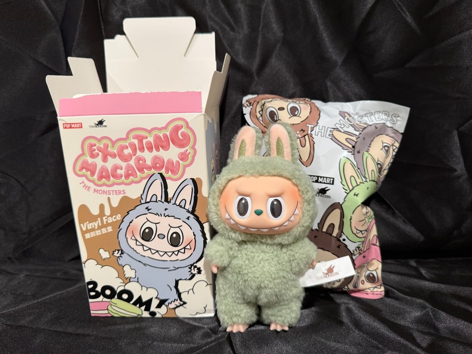 (Authentic) LABUBU - THE MONSTERS - Exciting Macaron - Green Grape (US ...