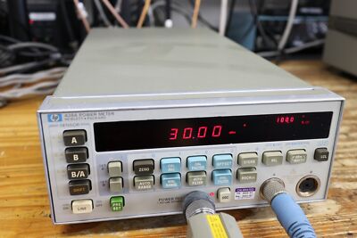 HP 438A 2ch Power Meter | eBay