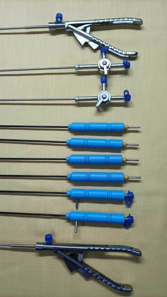 10pc Laparoscopic Mini Surgery Set 3mmx330mm Endoscopy Reusable ...