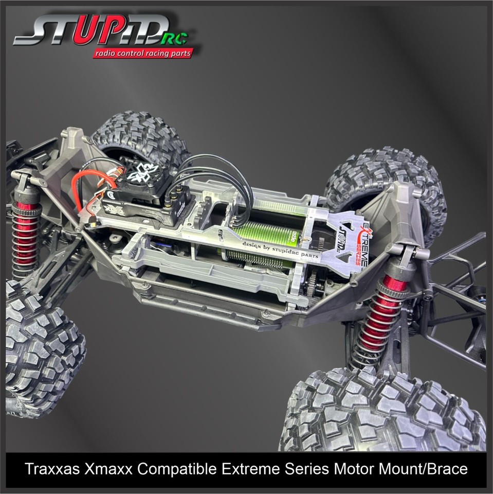 StupidRC Traxxas X-Maxx Compatible Extreme Series Motor Mount/Center ...