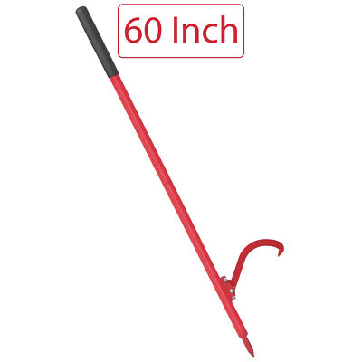 60" Logger Peavey Tool Cant Hook Log Roller Tool for Turning Logs w ...