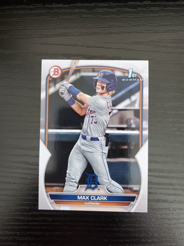 Max Clark - 2023 Bowman Draft Paper Prospect 1st Bowman BD-76 (H) | eBay