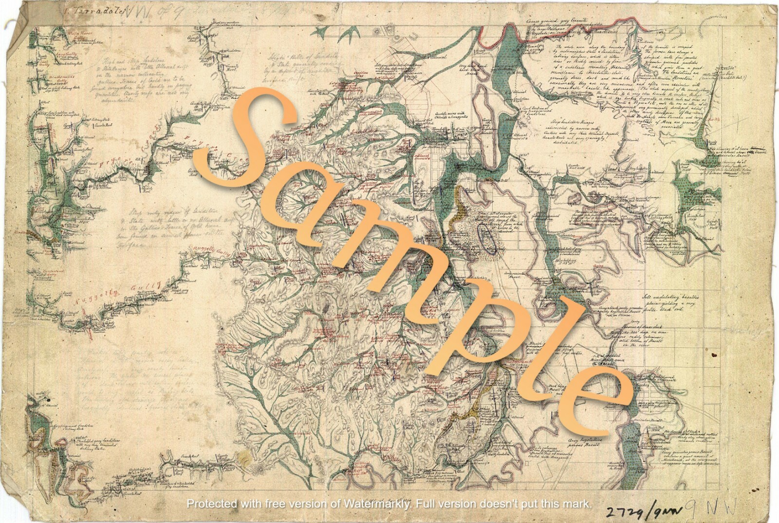 Gold Prospecting Victoria. Goldfield maps, geological surveys ...