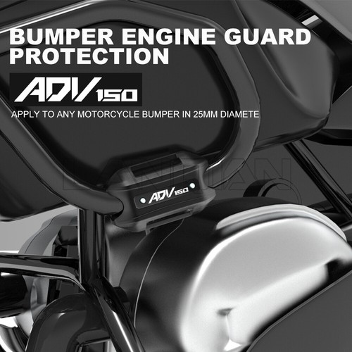 Engine Crash Bar Protection/Buemper Decorative Block FOR ADV150 ADV 150 ...