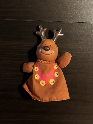 Cute Russ Reindeer Finger Puppet Pencil Topper | eBay