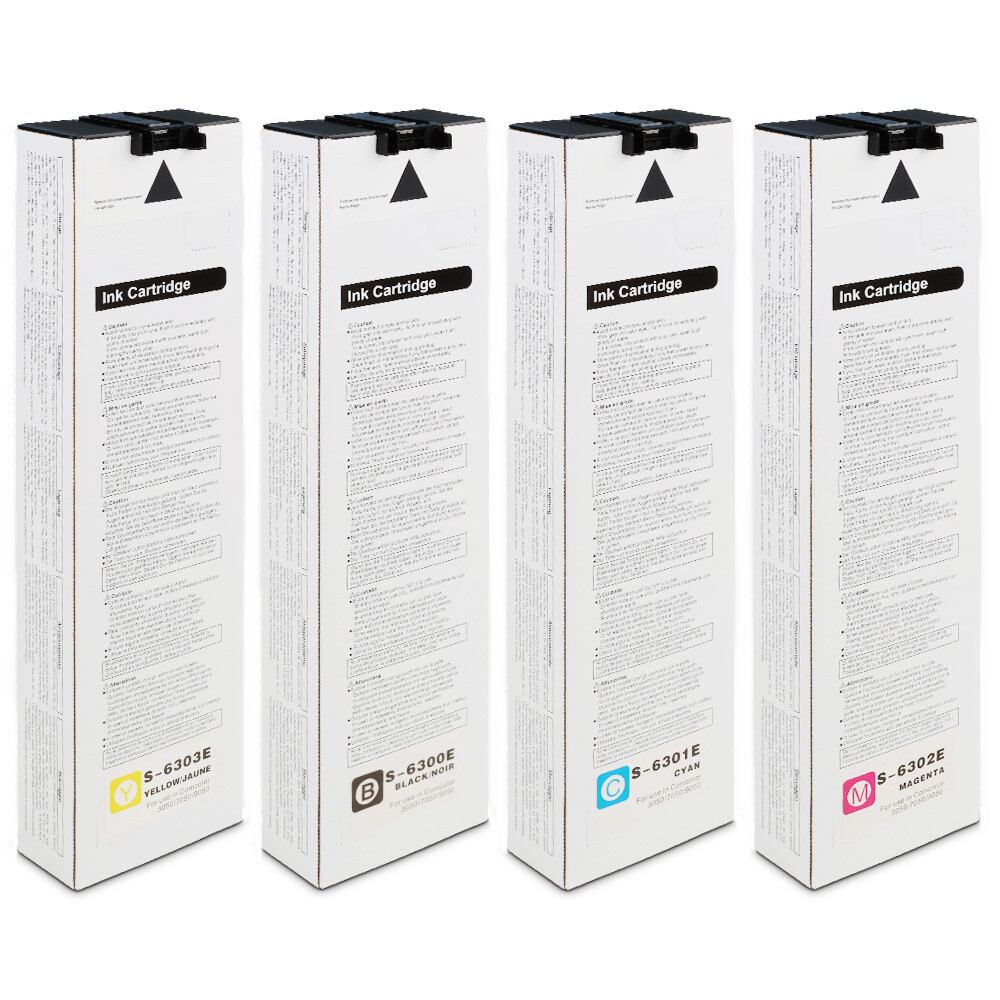4PCS Ink Cartridge for RISO Comcolor 3010 3050 7010 7050 9010 9050 ...