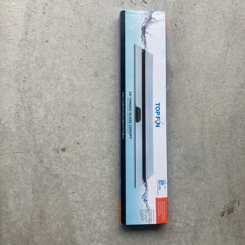 Top Fin 24” Hinged Glass Canopy For 20 Gal Tall Aquariums | eBay