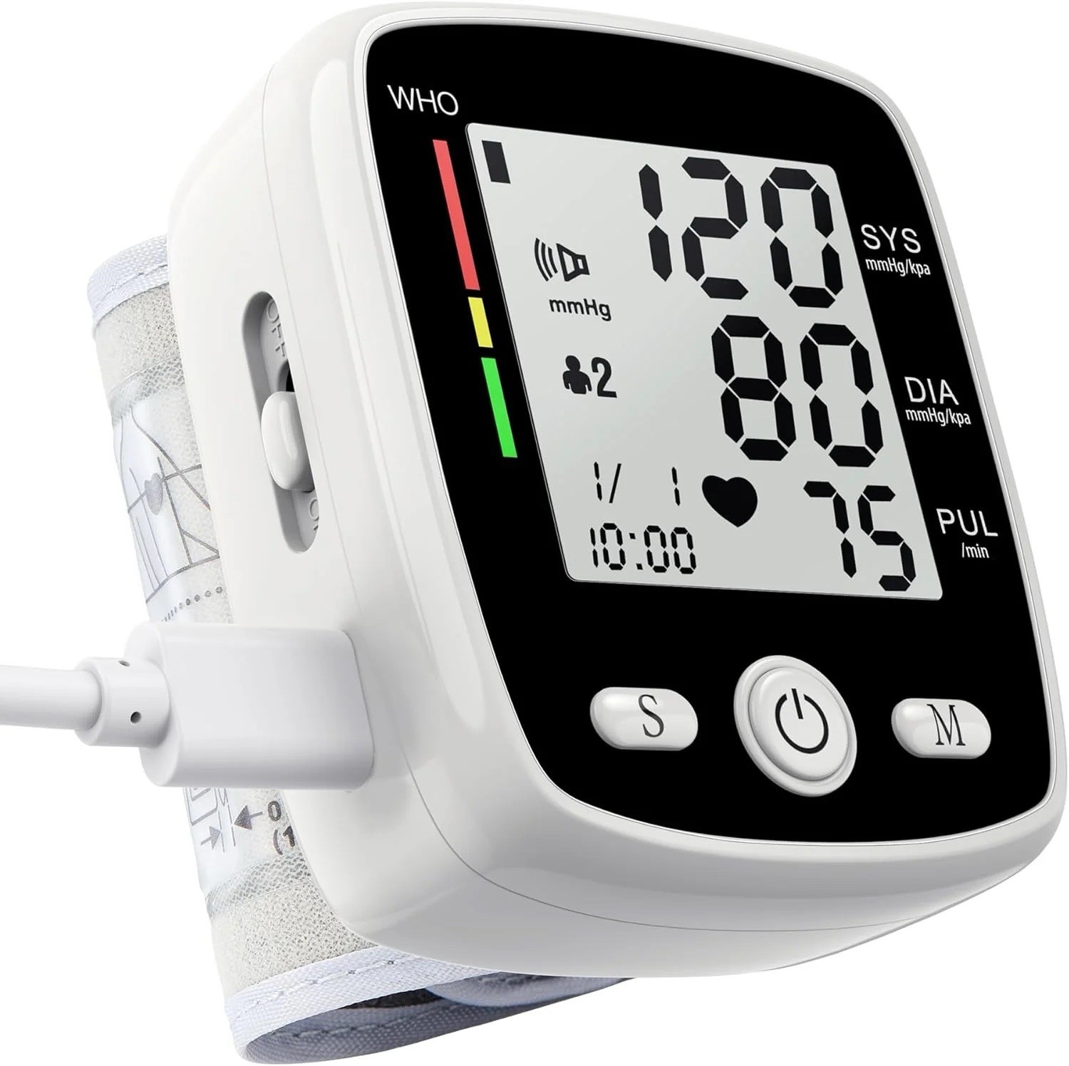 Blood Pressure Monitor with Carrying Case Portable easy to use | eBay