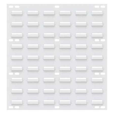Akro-Mils 30618Texwht Steel Louvered Panel, 5/16 In D X 20 In H X 18 In ...
