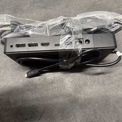 Dell WD19 USB-C Docking Station Thunderbolt Display Port HDMI w 130W AC ...