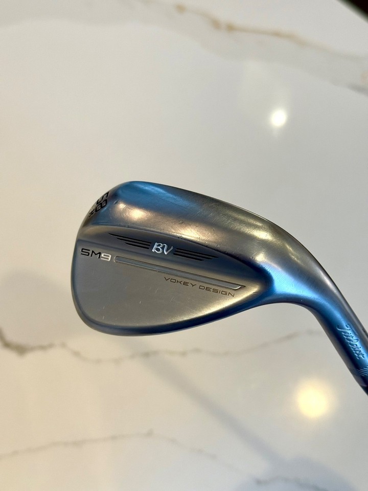 Titelist Vokey SM9 Tour Chrome Wedge: 58 degree 8 bounce M grind Great ...