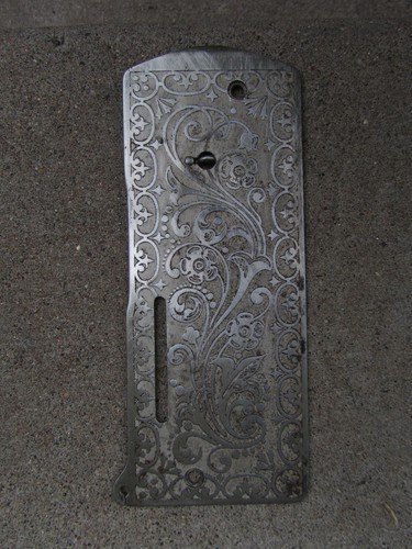 Vintage Genuine Singer 28k Sewing Machine Decorative Side Plates | eBay